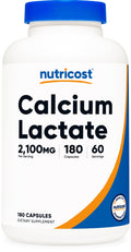 Nutricost calcium lactate vegan capsules