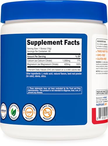 Nutricost calcium magnesium for daily wellness