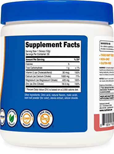 Nutricost calcium magnesium for energy