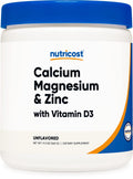 Nutricost calcium magnesium powder benefits