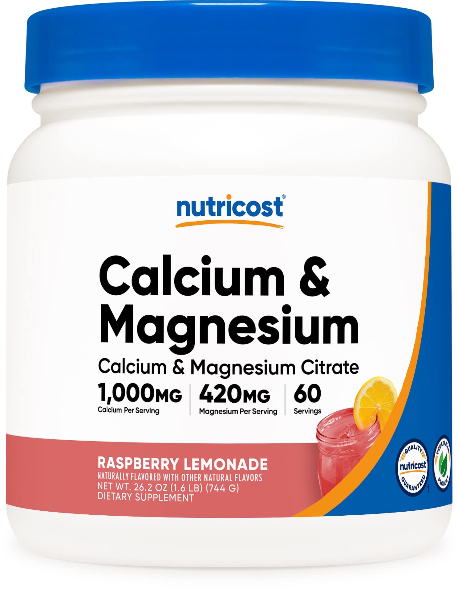 Nutricost calcium magnesium powder benefits