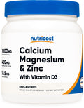 Nutricost calcium magnesium powder supplement