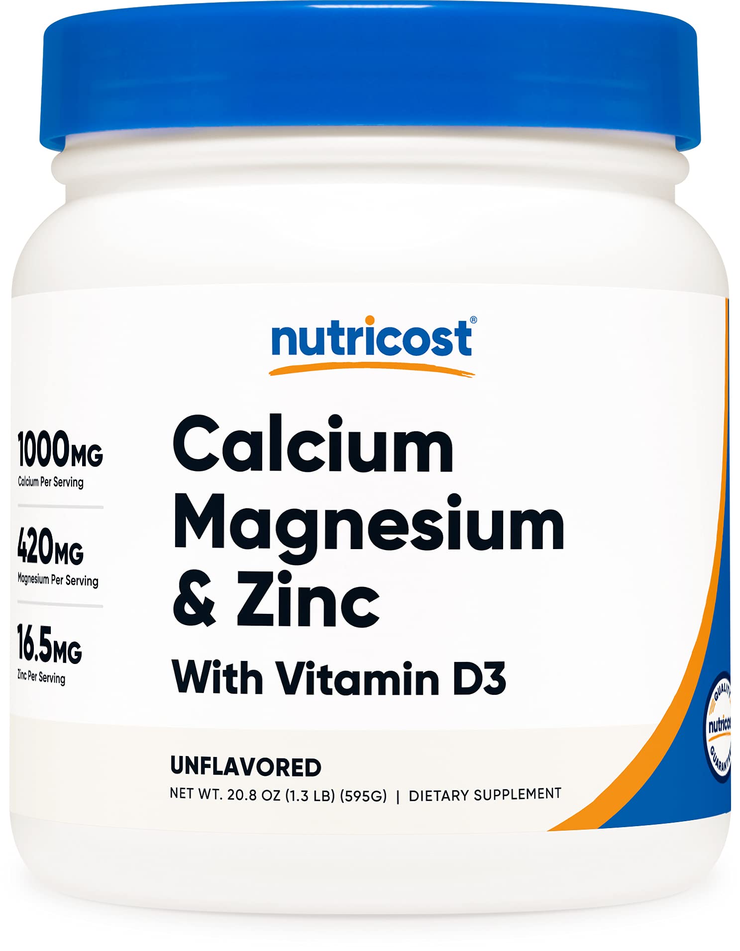 Nutricost calcium magnesium powder supplement