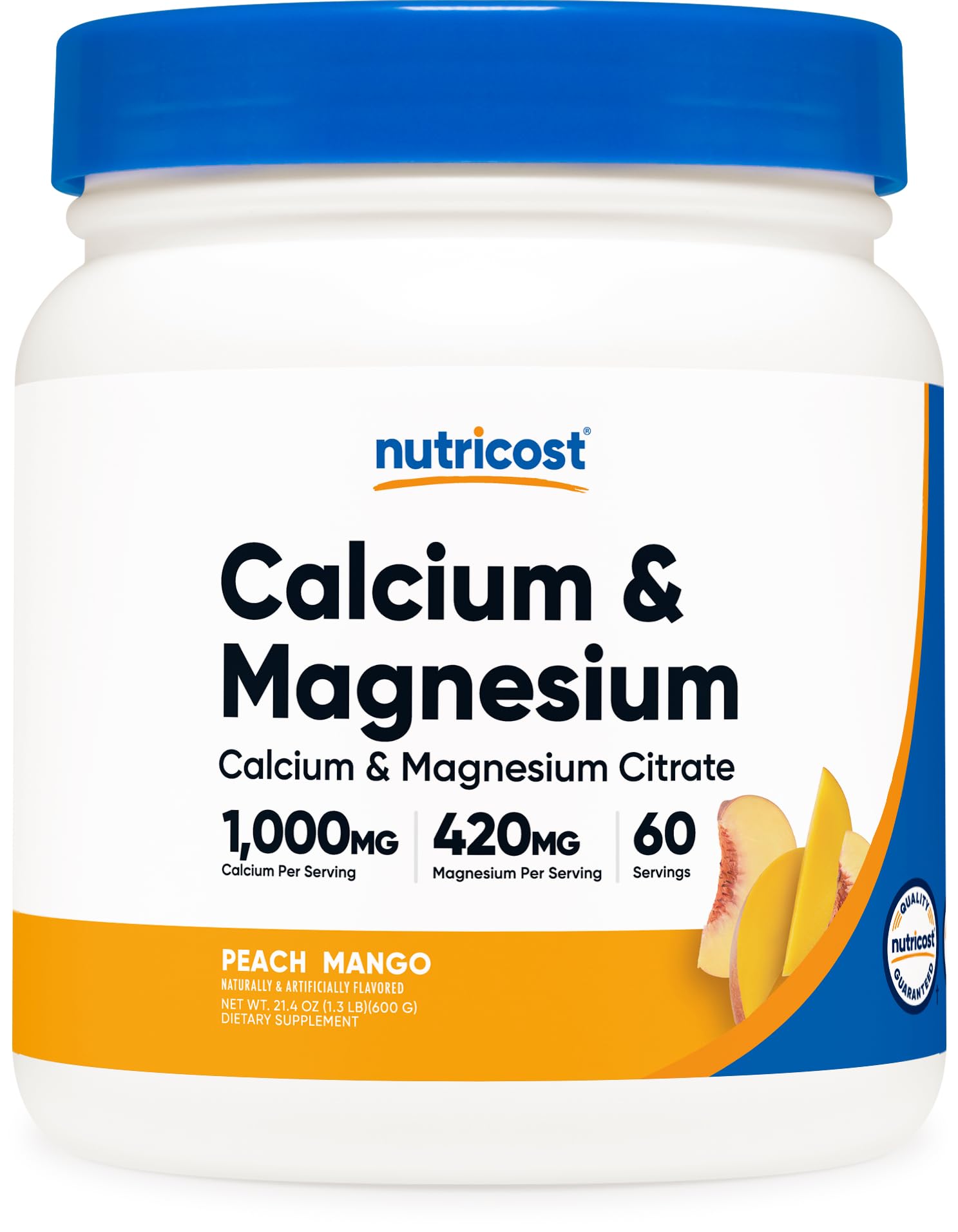 Nutricost calcium magnesium powder supplement