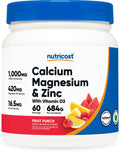 Nutricost calcium magnesium zinc powder