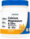 Nutricost calcium magnesium zinc powder