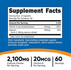 Nutricost calcium supplement for bones