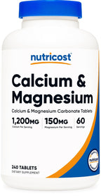 Nutricost calcium tablets for bone health