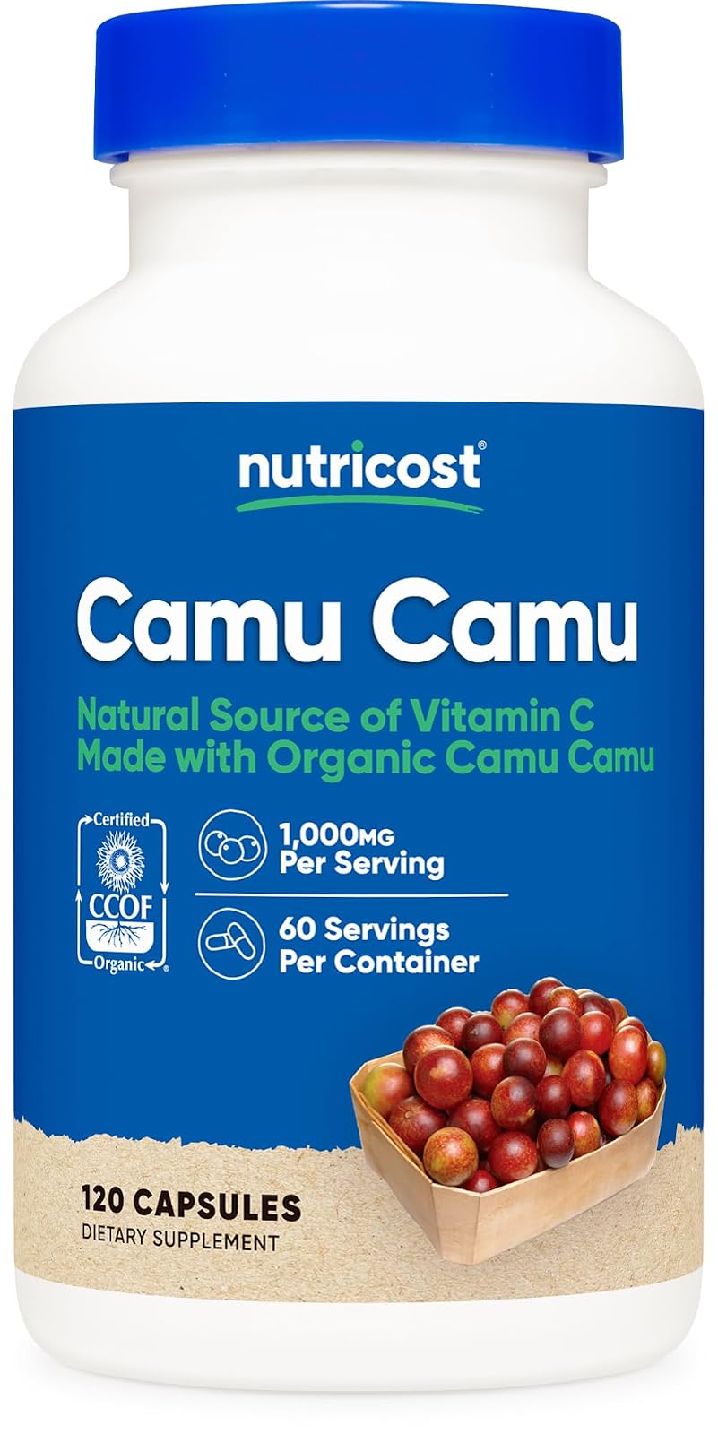 Nutricost Camu Camu vitamin C boost