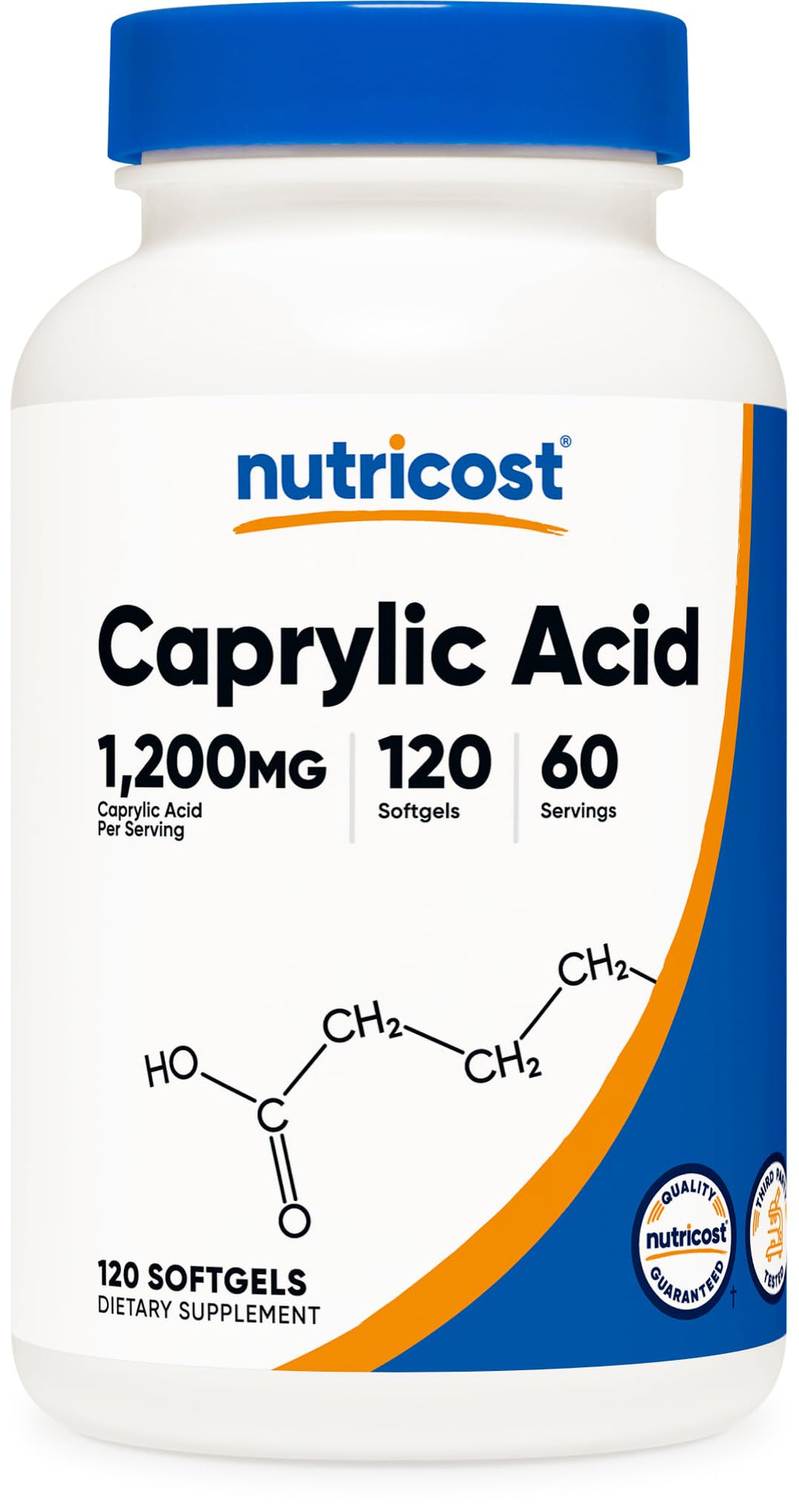 Nutricost Caprylic Acid softgels