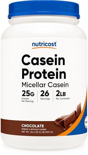 Nutricost casein protein chocolate flavour