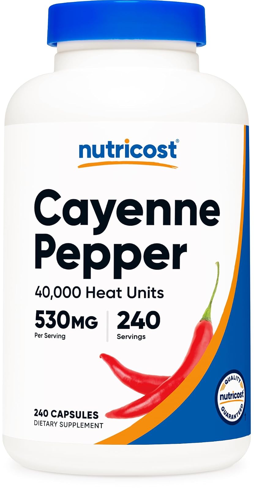 Nutricost cayenne pepper capsules for metabolism