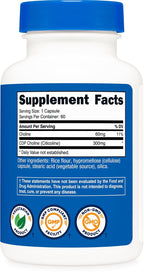 Nutricost CDP Choline for mental clarity