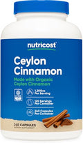 Nutricost Ceylon cinnamon capsules for wellness