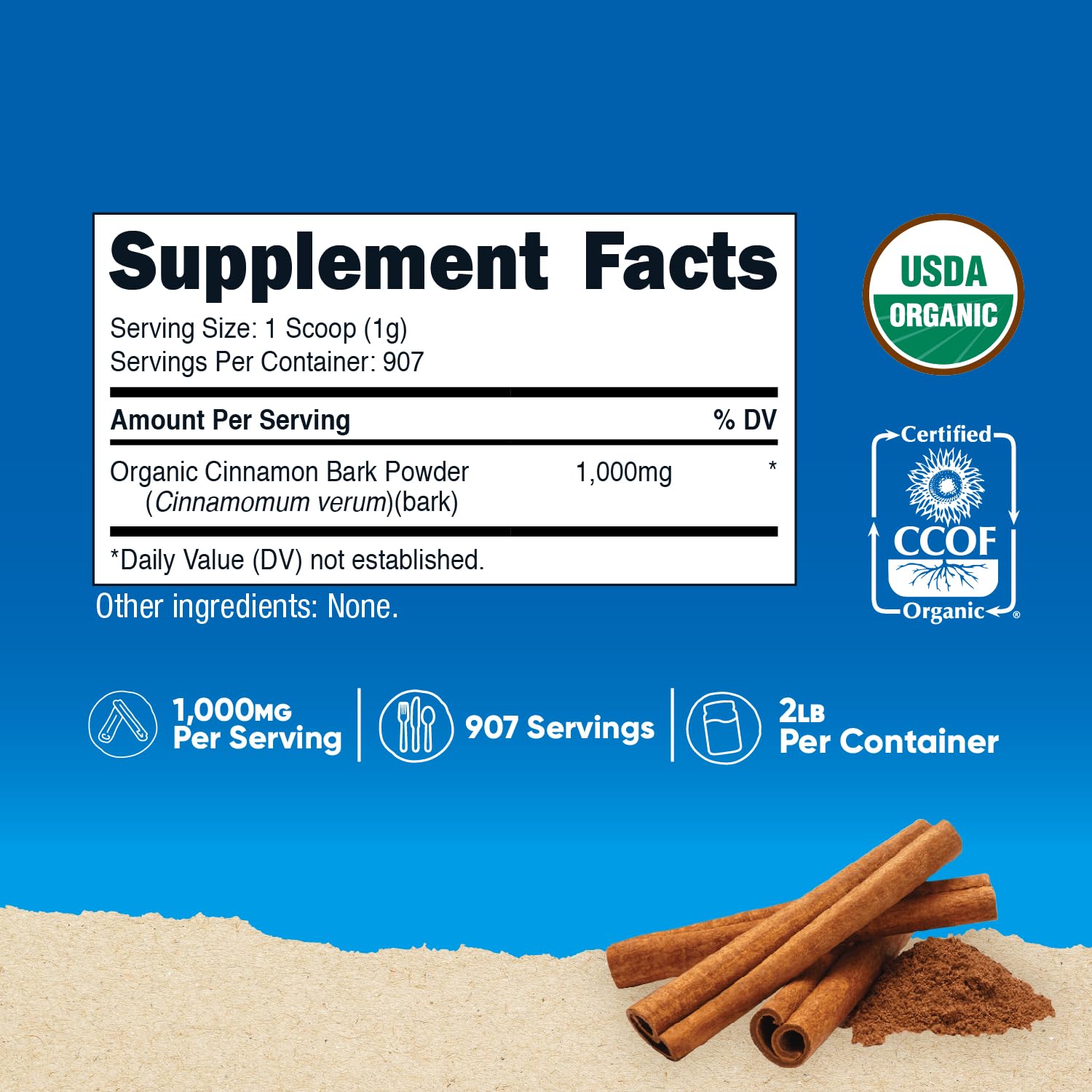 Nutricost ceylon cinnamon for baking