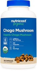 Nutricost chaga mushroom capsules