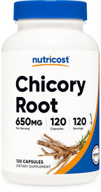 Nutricost chicory root capsules for digestion