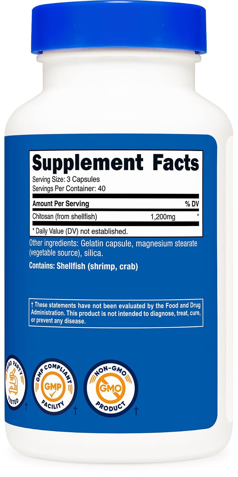 Nutricost Chitosan supplement for energy