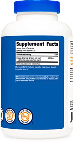 nutricost chlorella for energy boost