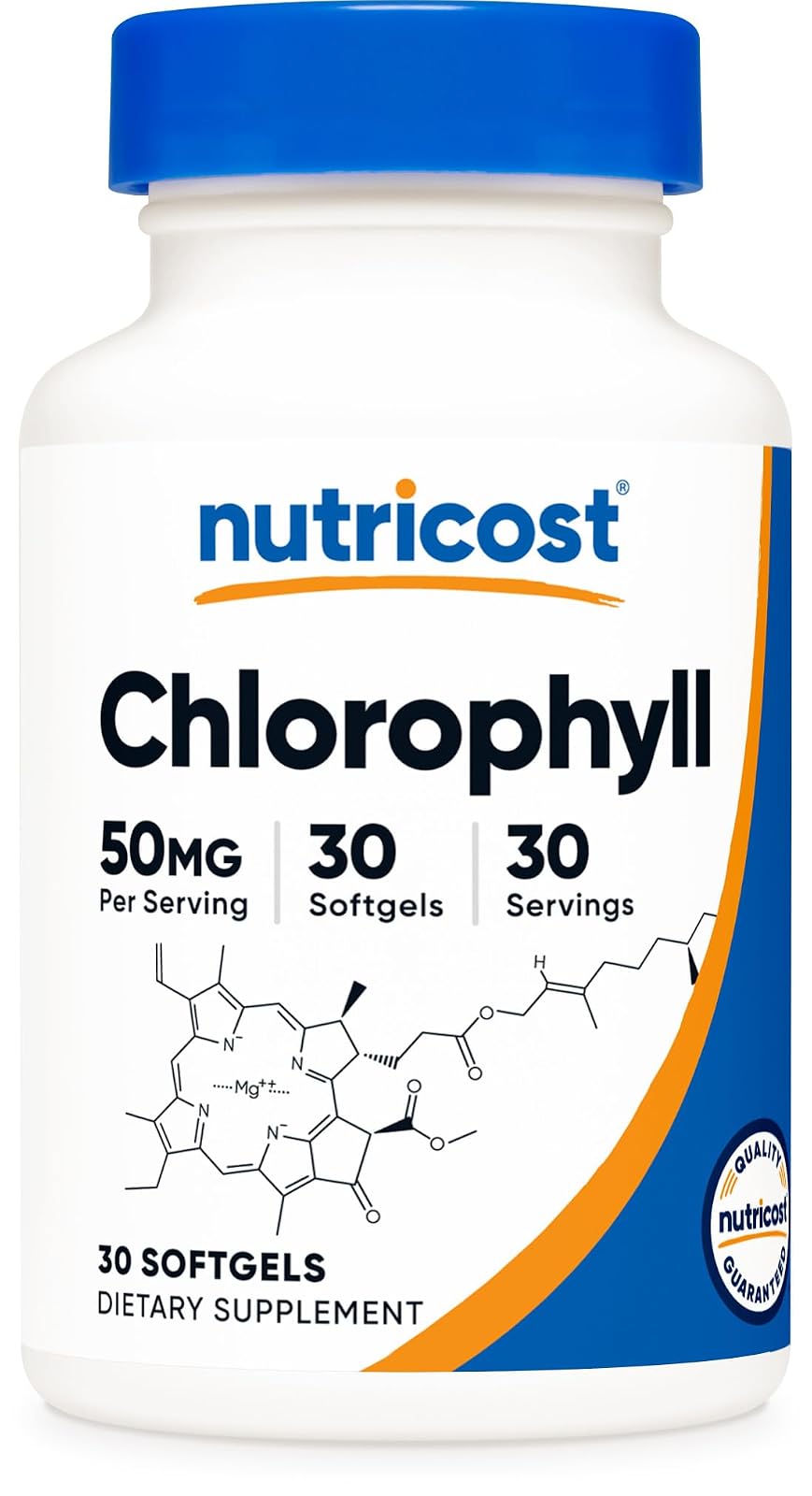 Nutricost chlorophyll softgels for detox