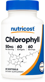 Nutricost chlorophyll softgels for detox