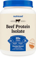 Nutricost chocolate beef protein isolate
