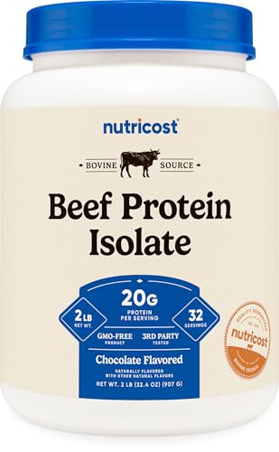 Nutricost chocolate beef protein isolate