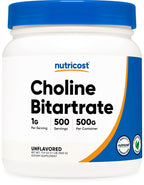 Nutricost choline bitartrate benefits