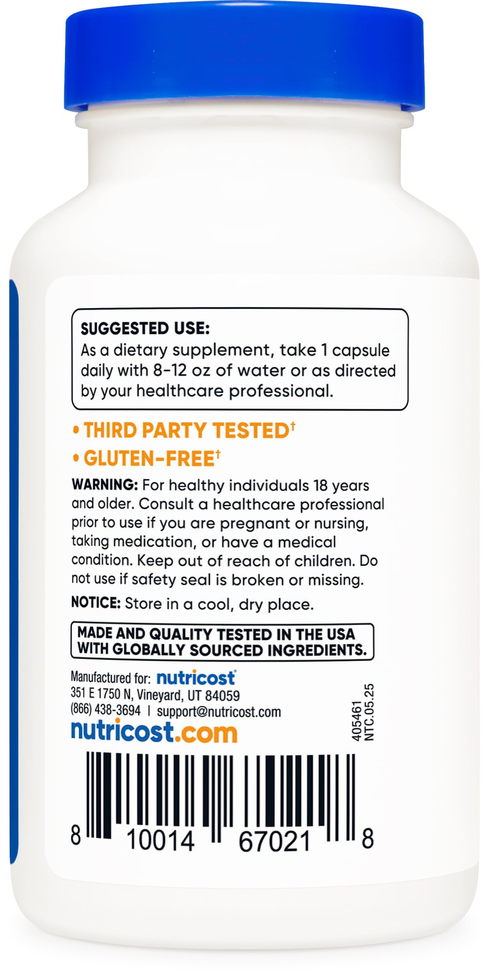 Nutricost chromium for weight management
