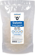 Nutricost clear gelatin capsules