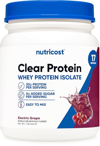 Nutricost clear whey protein isolate