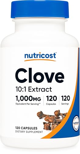 Nutricost clove extract vegan capsules