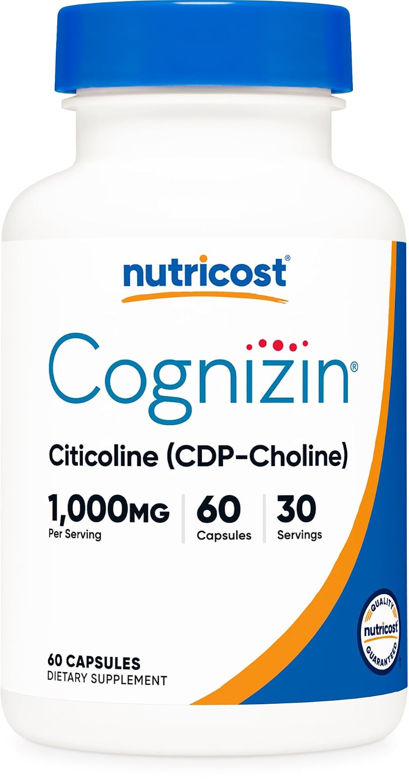 Nutricost Cognizin Citicoline capsules for brain health
