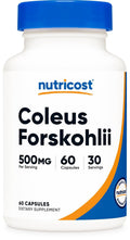 Nutricost Coleus Forskohlii capsules for energy