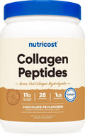 Nutricost collagen peptides powder chocolate