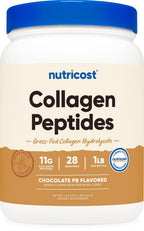Nutricost collagen peptides powder chocolate