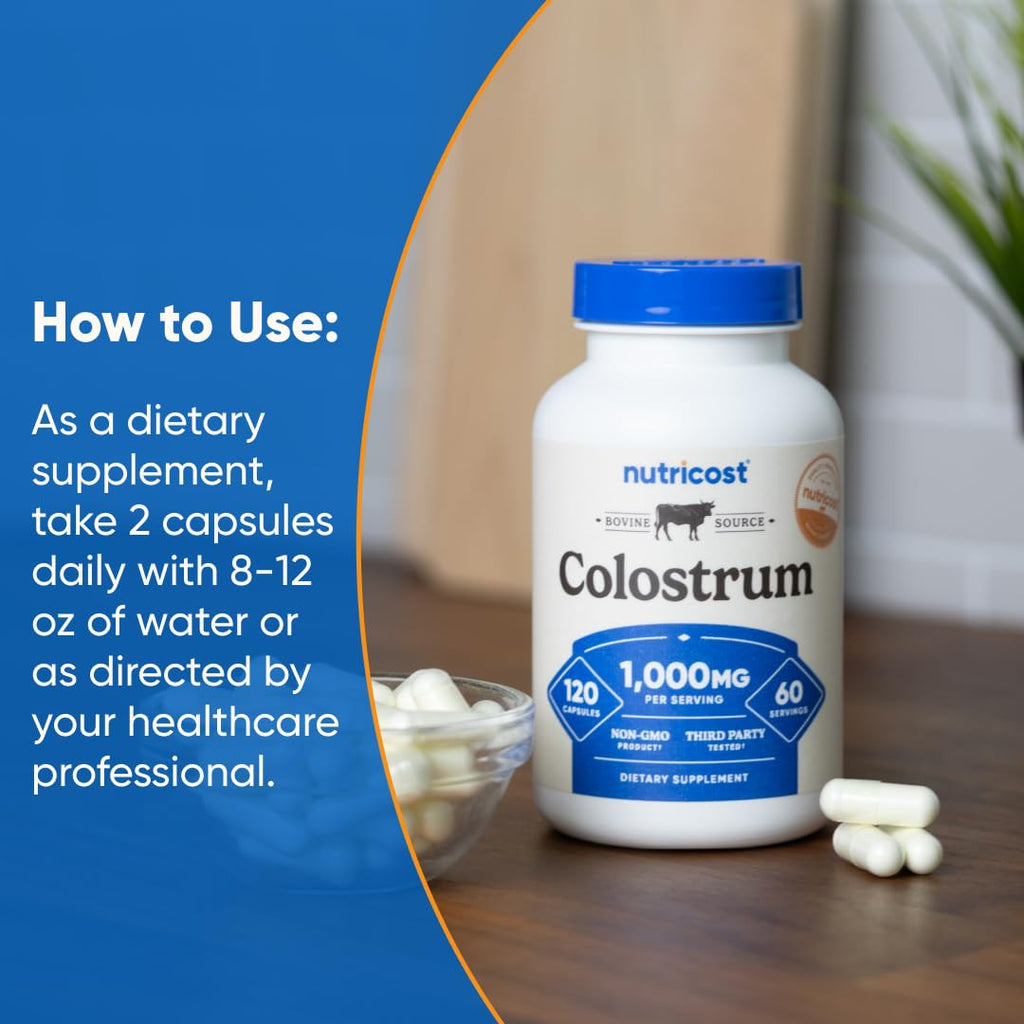 Nutricost colostrum for healthy immune function