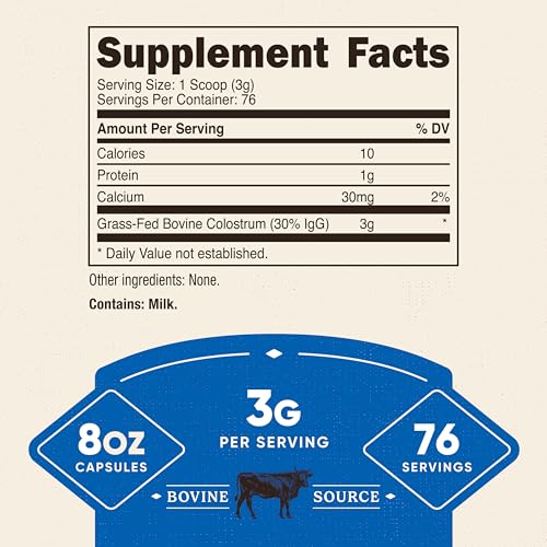 Nutricost colostrum powder for athletes