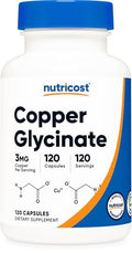 Nutricost copper glycinate capsules benefits