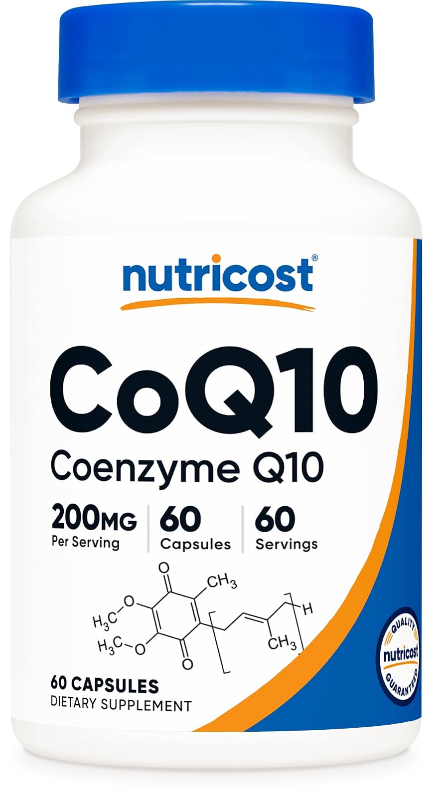 Nutricost CoQ10 200 mg capsules