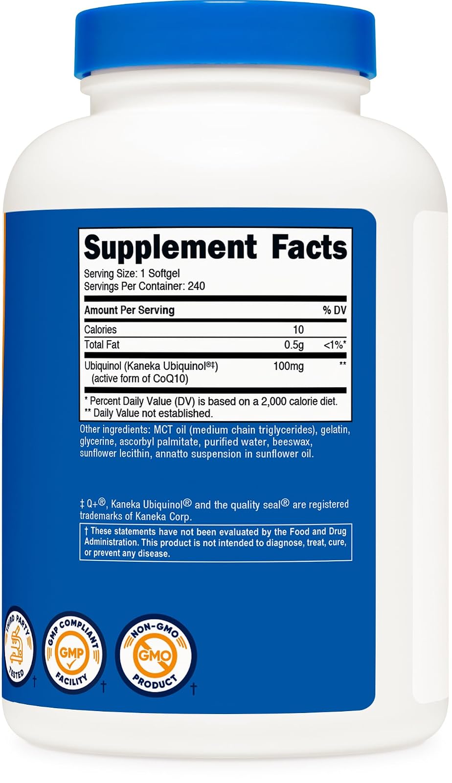Nutricost coq10 for antioxidant benefits