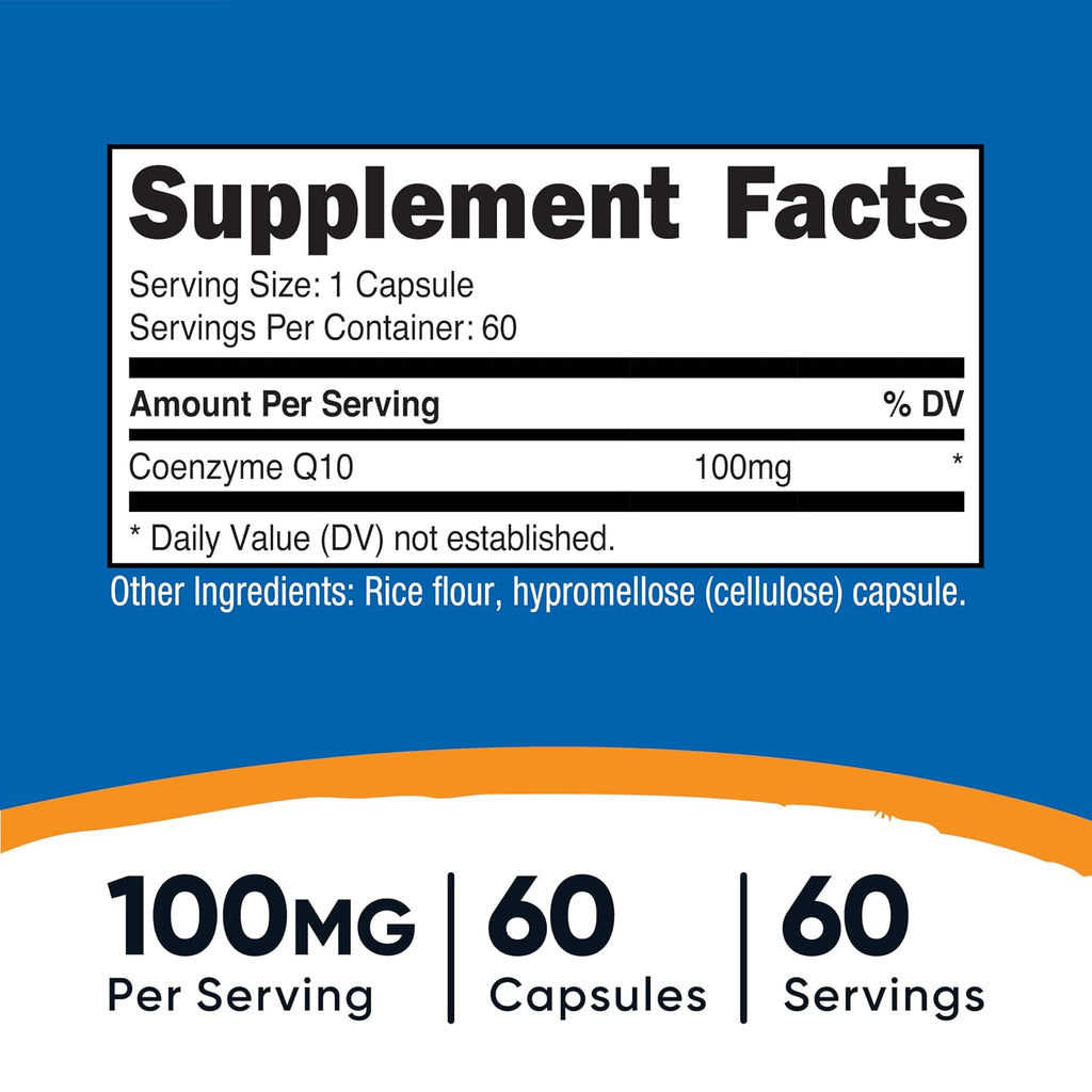 nutricost coq10 for heart health