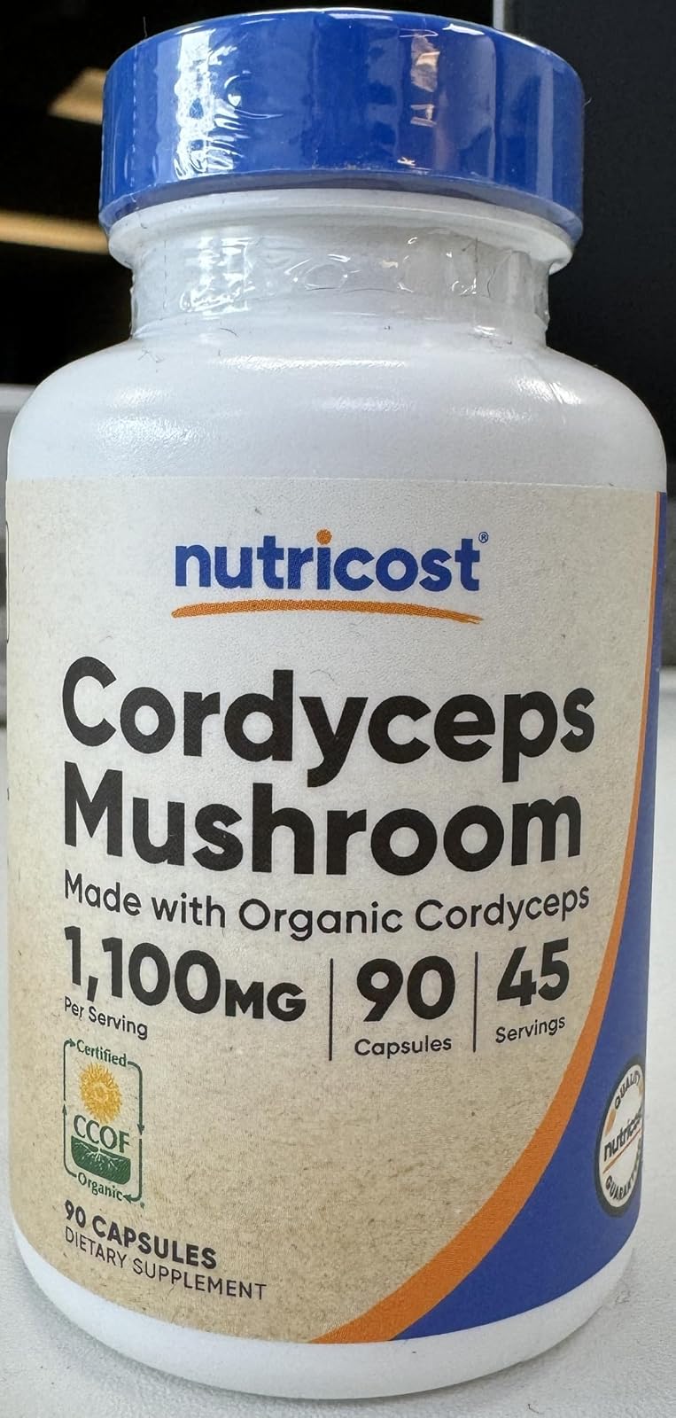 Nutricost cordyceps for overall wellness