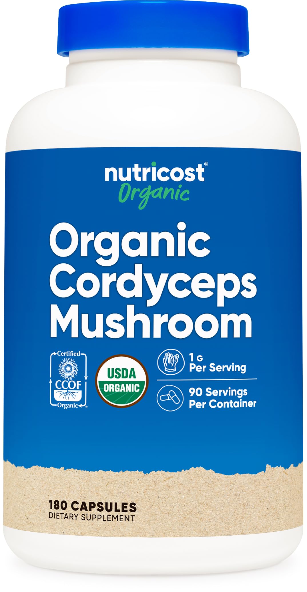 Nutricost Cordyceps mushroom capsules benefits