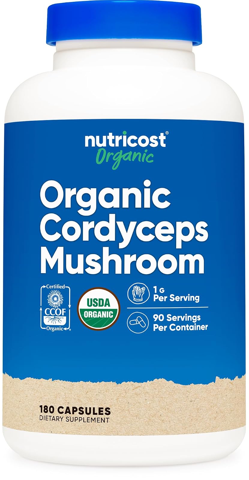 Nutricost cordyceps mushroom supplement
