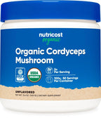 Nutricost cordyceps powder for energy