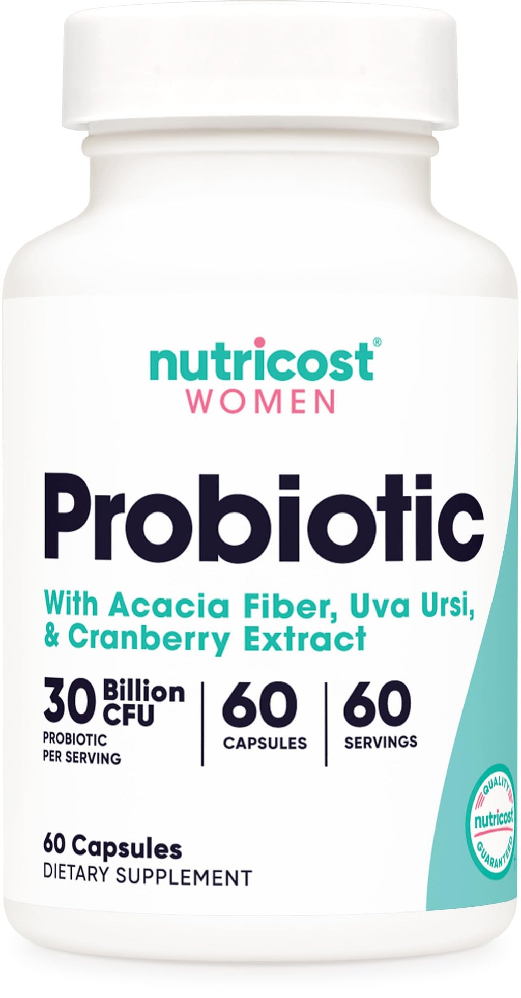 Nutricost cranberry probiotic capsules
