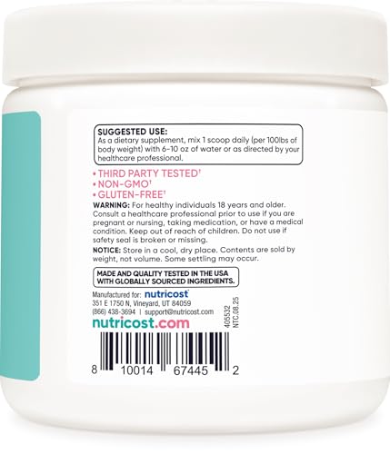 Nutricost creatine for muscle recovery