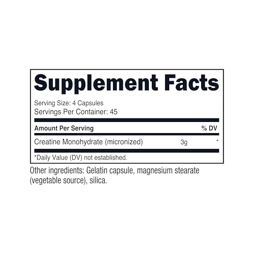 Nutricost creatine for strength training