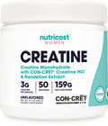 Nutricost creatine for women's fitness